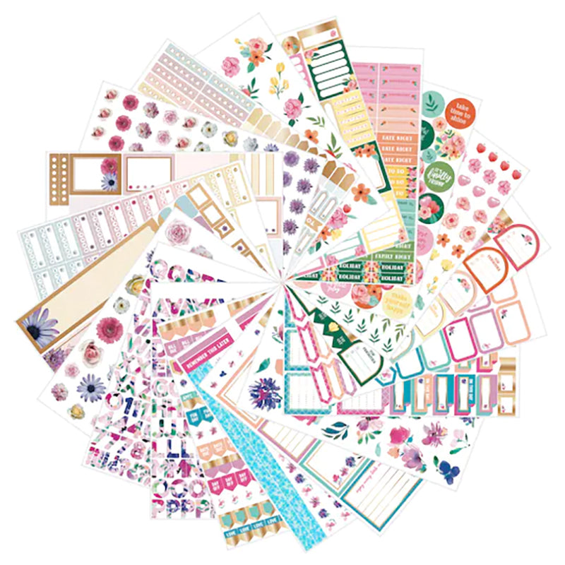 Bright Florals Sticker Book R-688225 – Cozys Scrapbooking