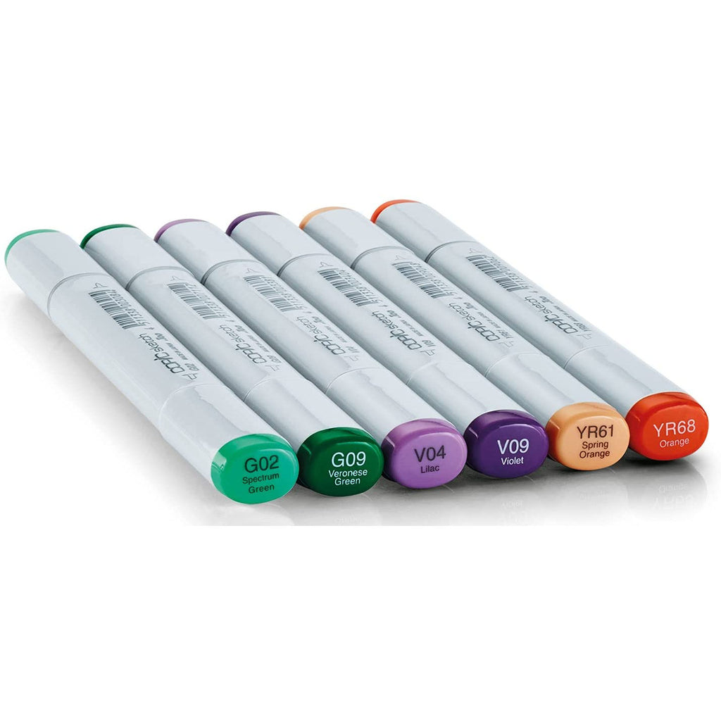 Copic Sketch Marker Set Secondary Tones – Cozys Scrapbooking